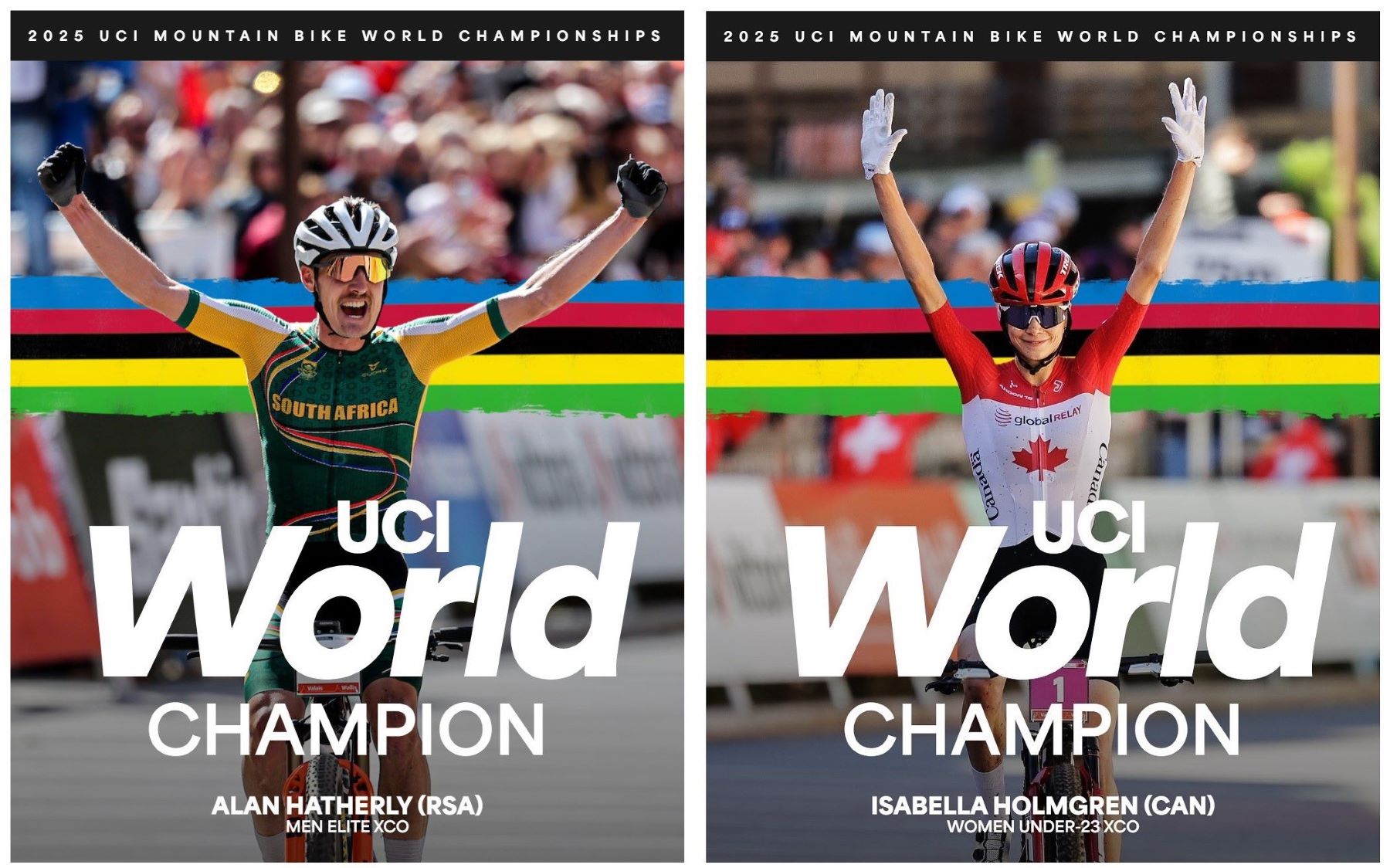 MUNDIAL XCO ELITE E SUB23 FEMININA: HATHERLY SURPREENDE E ISABELLA ...